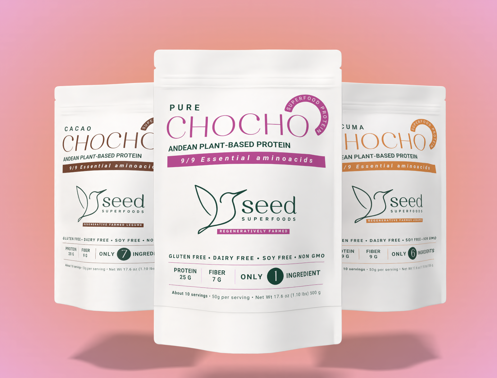Plant Based Protein by Chocho | 100% Natural Superfood – Seed your Life ...